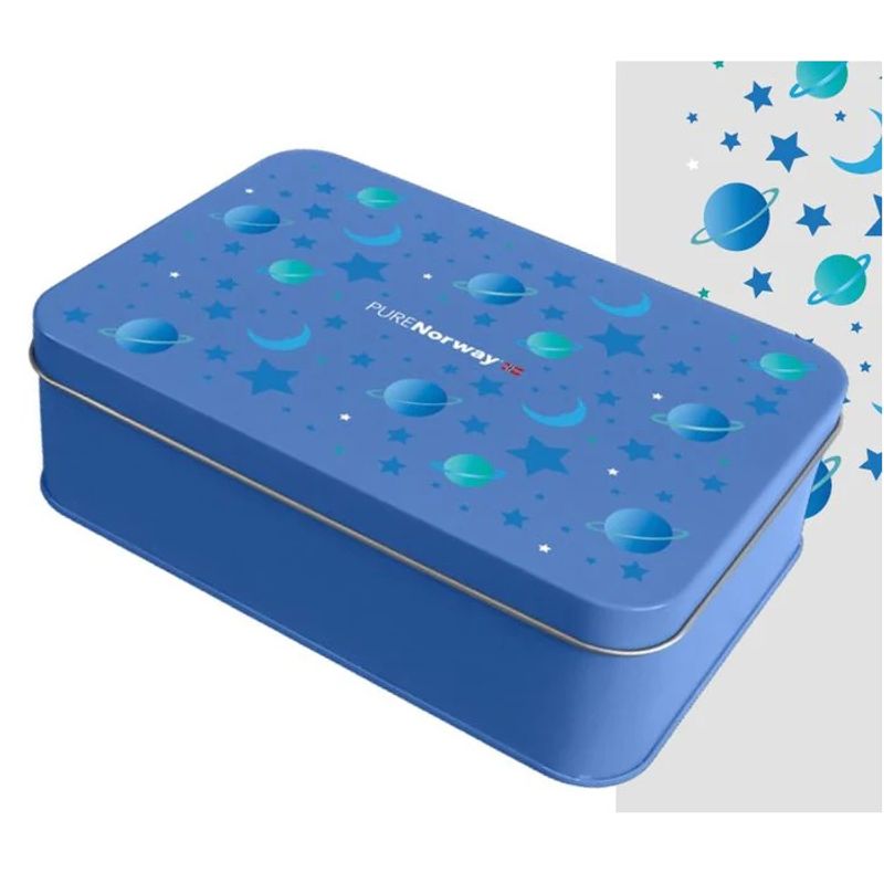 PURENorway GO Matboks Metall | Universmotiv | 16x11x6cm - Billigmarkedet.no